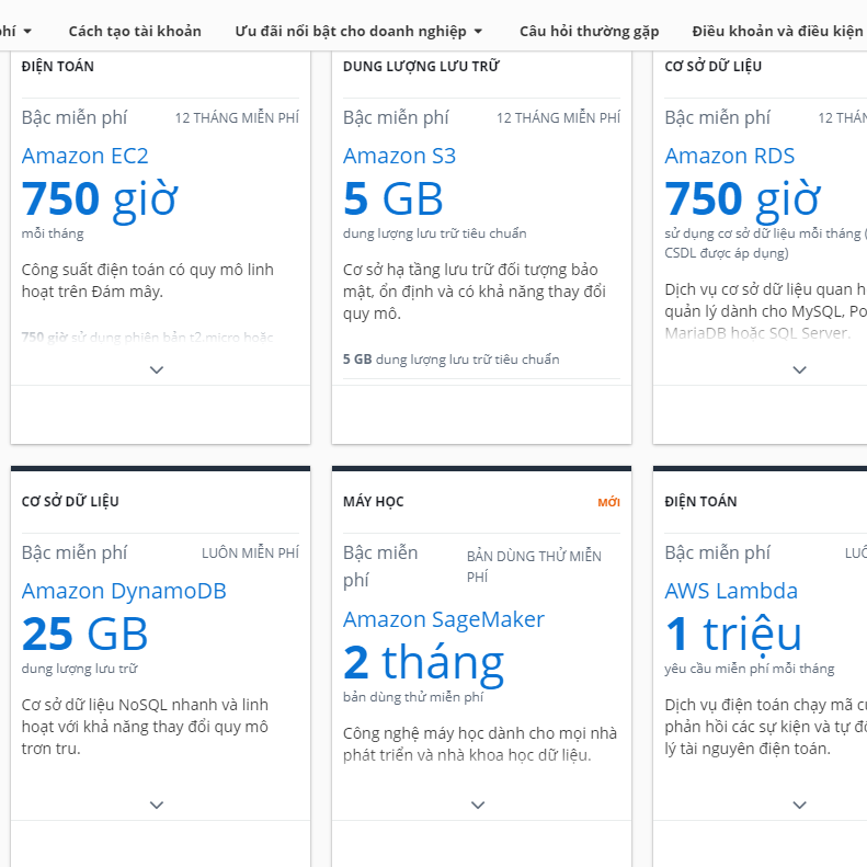 Account Aws Cloud Amazon Tạp Hóa Mmo