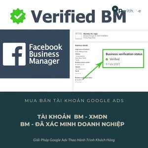 Dịch vụ Xác Minh BM, Xác minh doanh nghiệp tài khoản BM , Verify BM ...