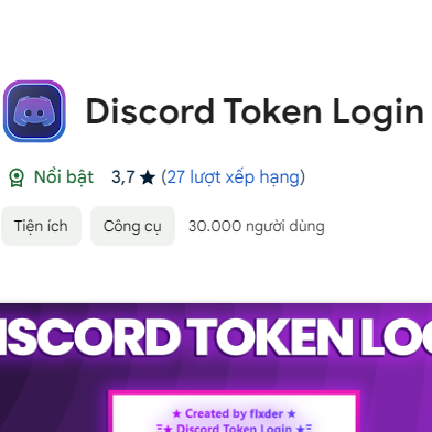 Discord-Token(đã veri mail + số điện thoại ngoại) - Tạp hóa MMO
