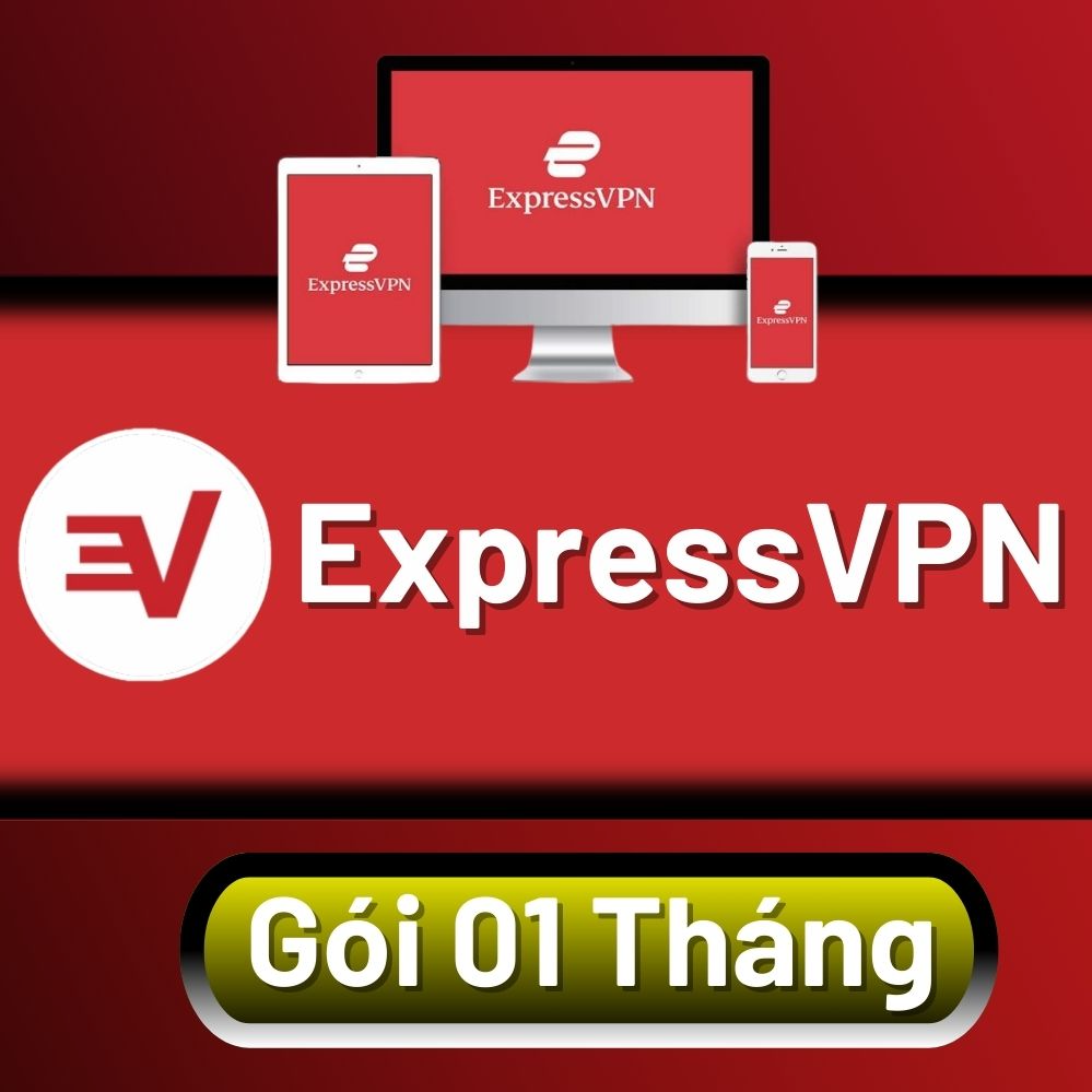 Express VPN 1 tháng 8 thiết bị cực rẻ (BH 1-1) - Tạp hóa MMO