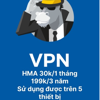 Tài khoản HMA VPN dùng cho pc và android - Tạp hóa MMO