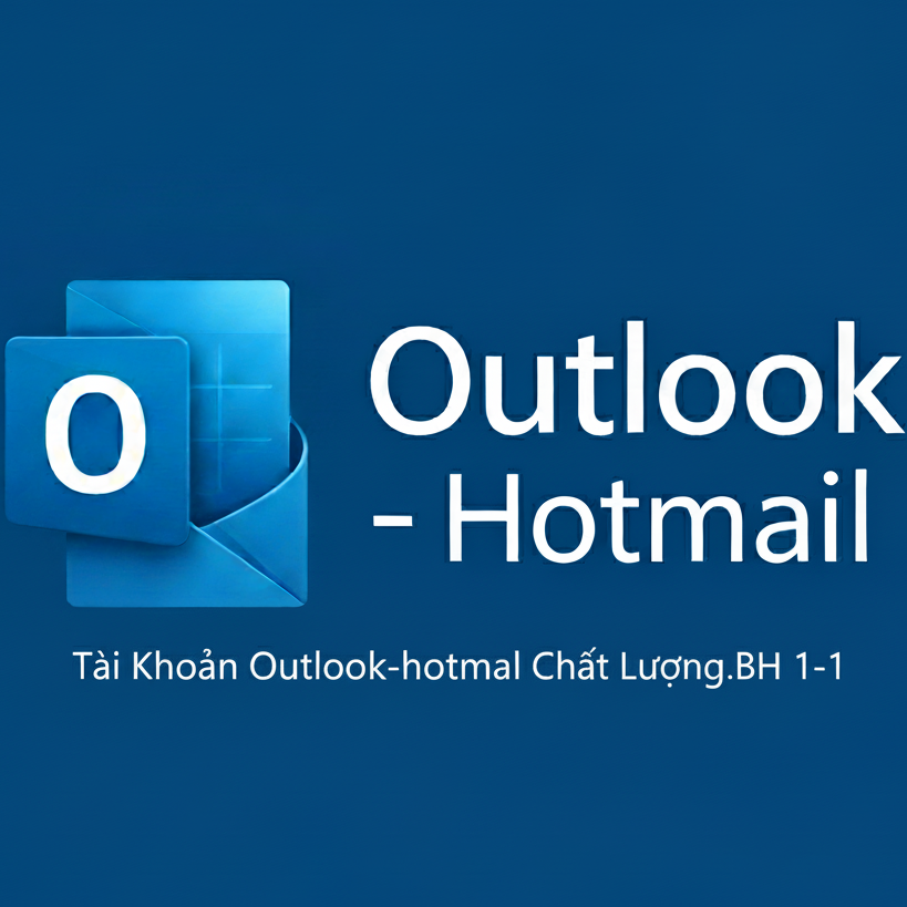 OUTLOOK-HOTMAIL HÀNG NEW TRUST LIVE CHẤT LƯỢNG (ĐÃ BẬT OAuth2 & GrapAPI) - Tạp hóa MMO