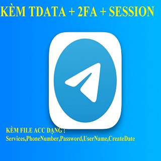 TELEGRAM KÈM TDATA + 2FA VÀ SESSION CAM KẾT SỐNG - Tạp hóa MMO